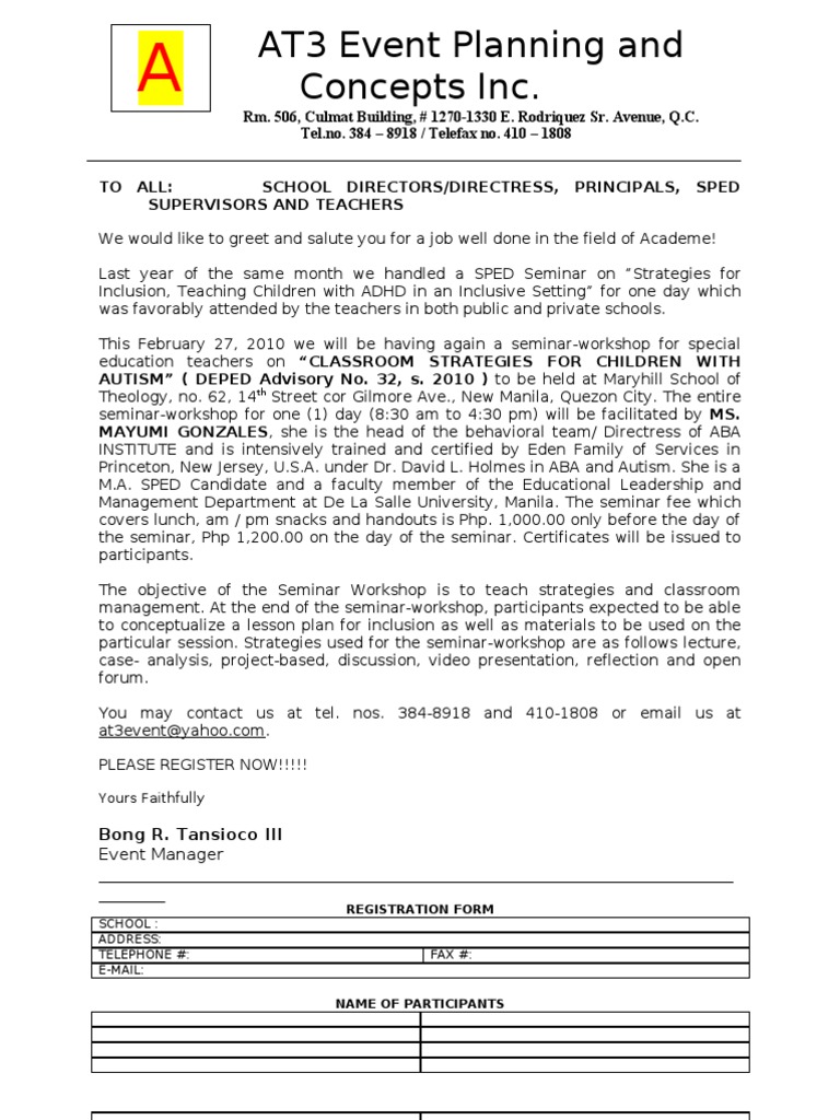 Classroom Strategies For Children With Autism - Deped Advisory No. 32 ...