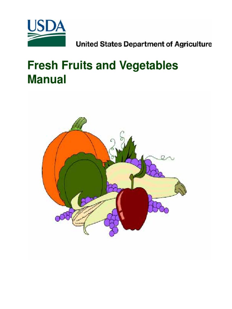 USDA Fresh Fruits and Vegetables | PDF | U.S. Customs And Border ...