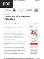 Teens Social Media and Technology | PDF | Social Media | Popular ...