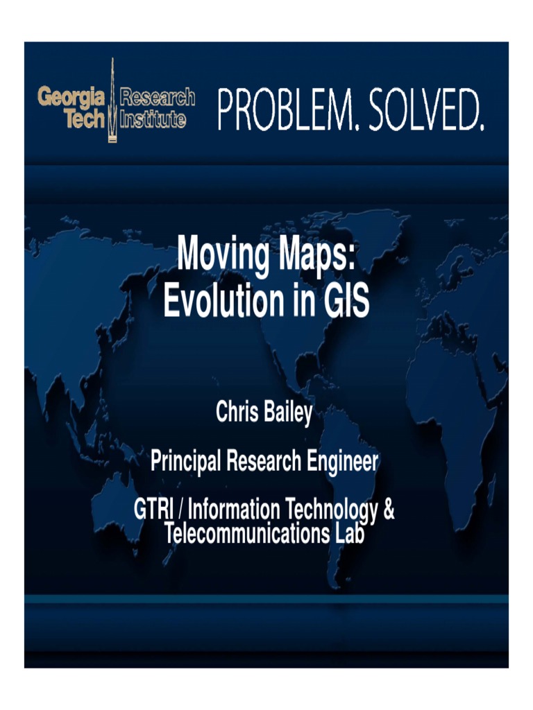 Moving Maps: Evolution in GIS Evolution in GIS | Download Free PDF ...
