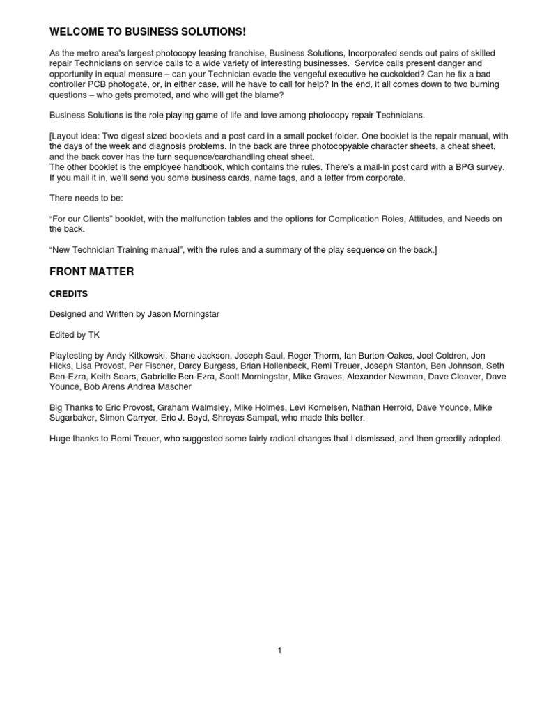 Business Solutions | PDF | Power Supply | Fuse (Electrical)