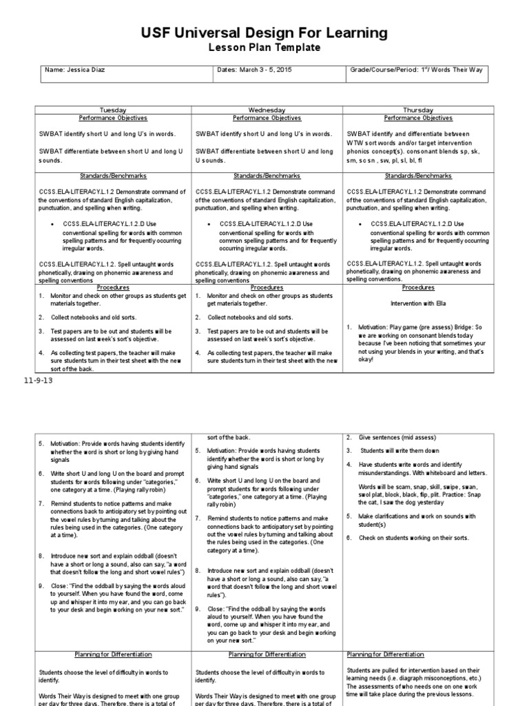 WTW Week 9 | PDF | Spelling | Phonics