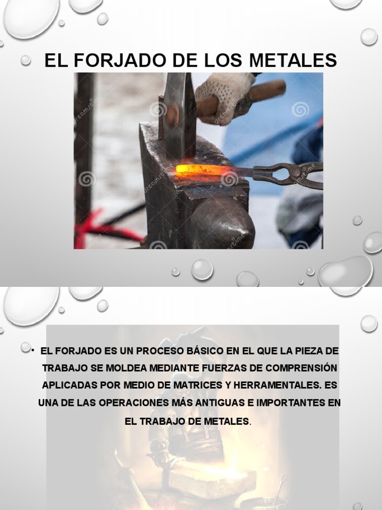 Presentacion Forjado | PDF | Forjar | Física Aplicada e Interdisciplinaria