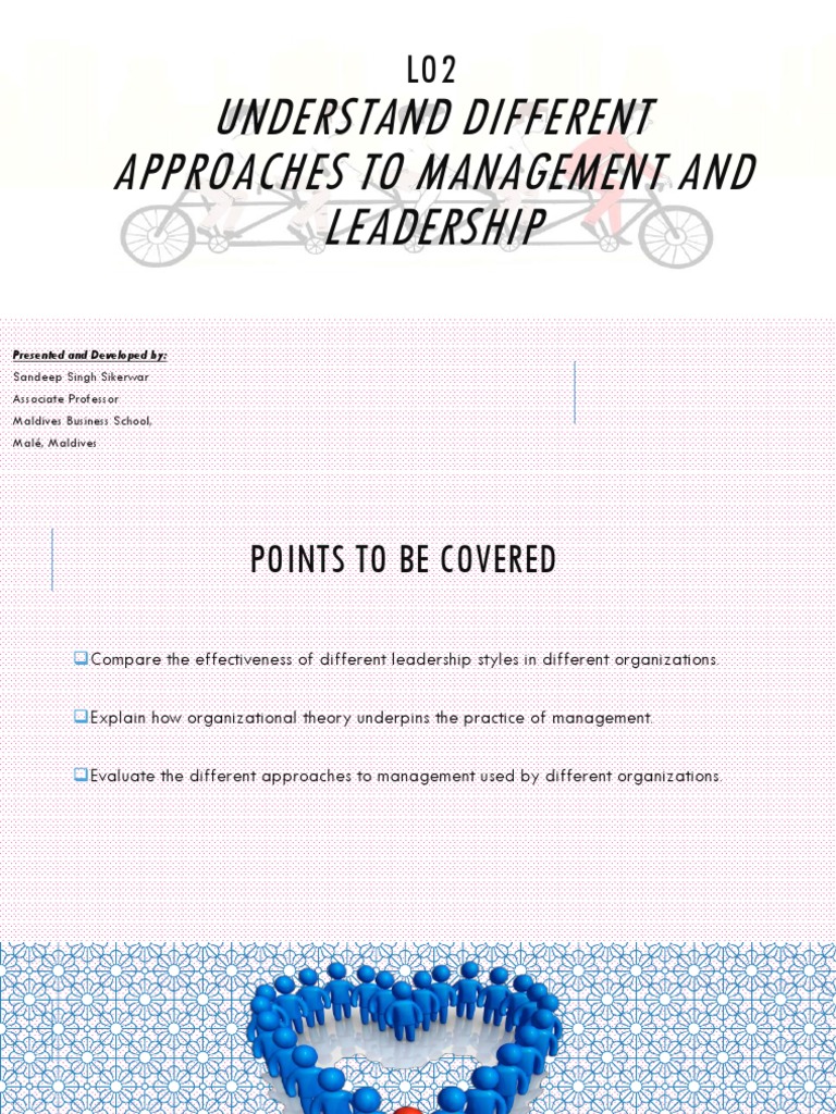 Understand Different Approaches To Management and Leadership | Download ...