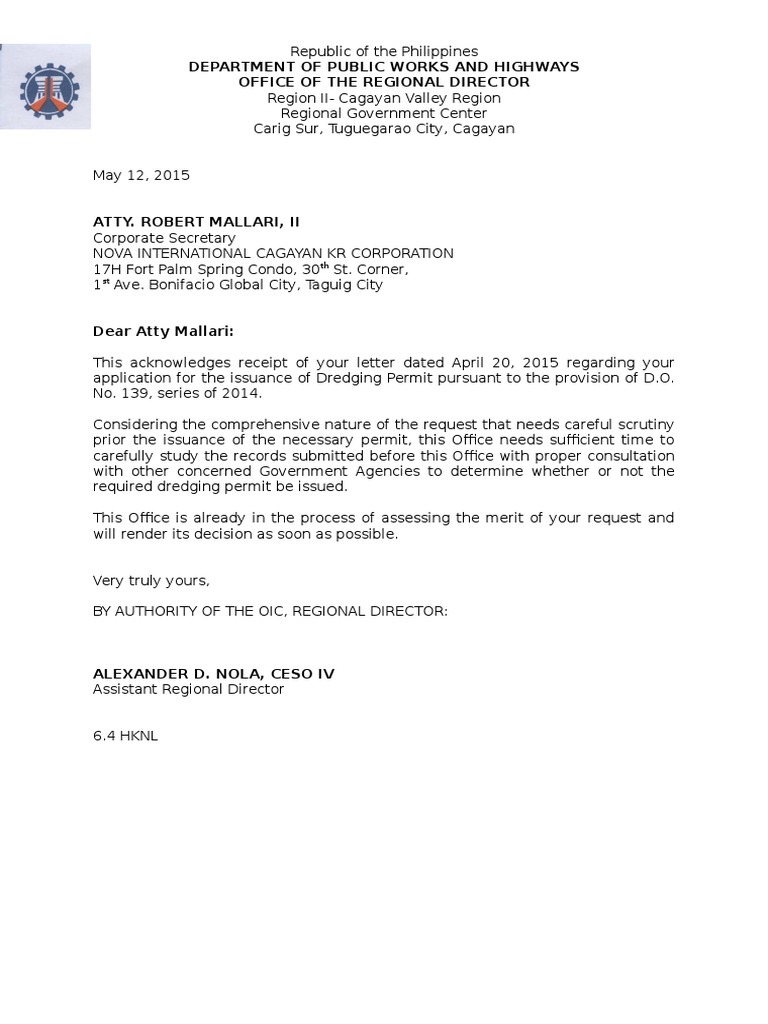 Dredging Permit | PDF | Mining | Government