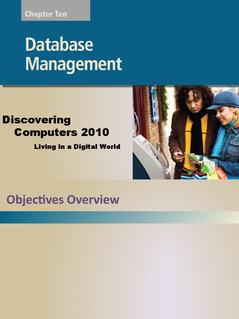 Chapter 10 Revised | PDF | Databases | Relational Database