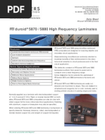 Taconic RF-35TC Technical Data Sheet | PDF | Amplifier | Capacitor