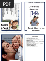Programa Dia Del Padre | PDF