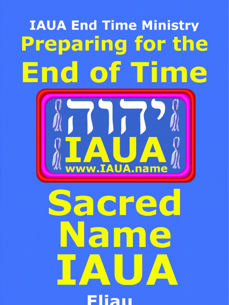 Sacred Name IAUA | PDF | Bible Translations | Septuagint