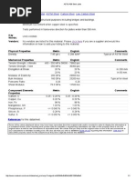 ASTM A36 Steel Specifications Data Sheet | PDF | Structural Steel ...