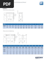 Dimensiones de Chavetas y Chaveteros | PDF