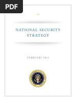 2025 National Security Strategy | PDF | China | World Politics