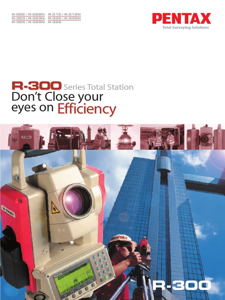 Brochure R300 en | PDF | Surveying | Autofocus