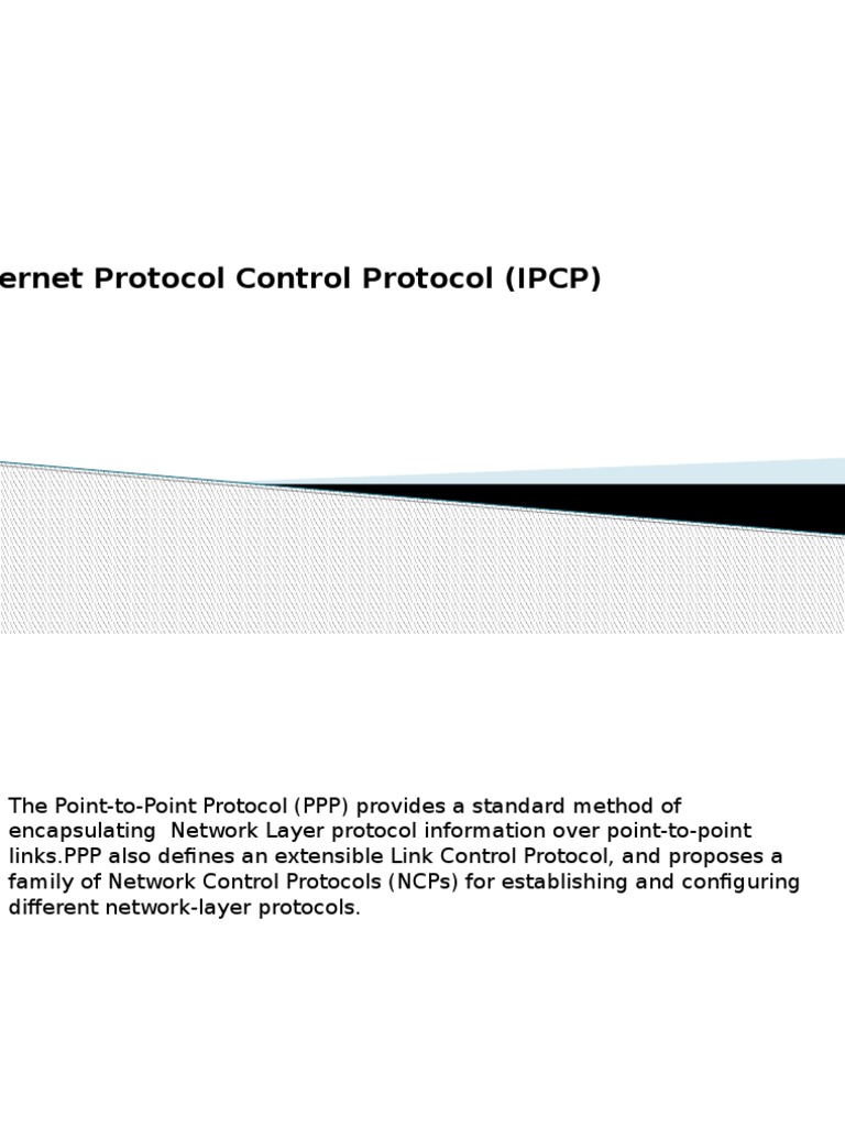 IPCP | PDF | Internet Protocols | Network Protocols