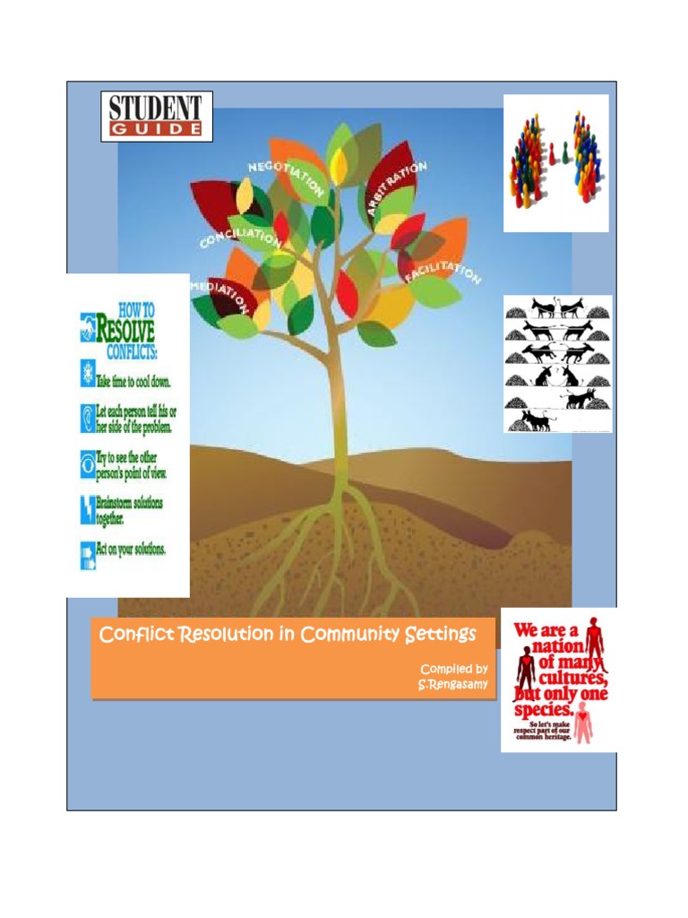 Conflict Resolution in Community Setting (Part-II) | PDF | Conflict ...