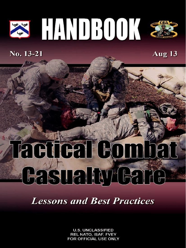 TCCC Handbook Fall 2013 | PDF | Major Trauma | Emergency Department