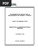 Procedimientos para Soldadura o Hot Tapping Sobre Equipos en Servicios ...