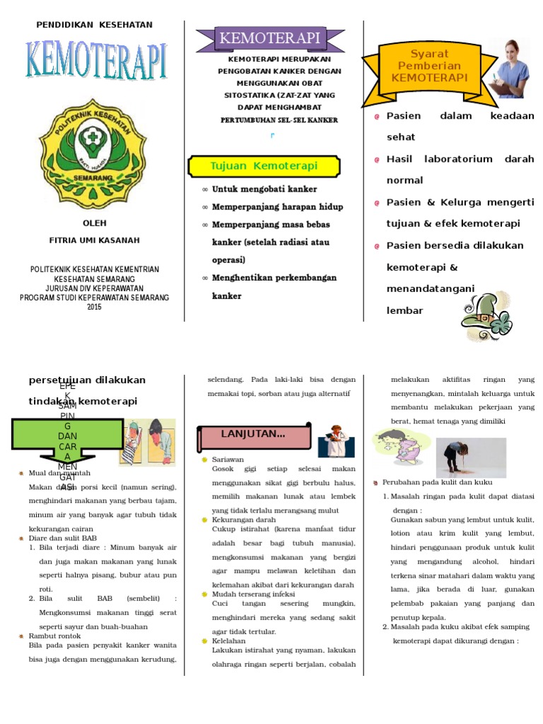 Leaflet Kemoterapi | PDF