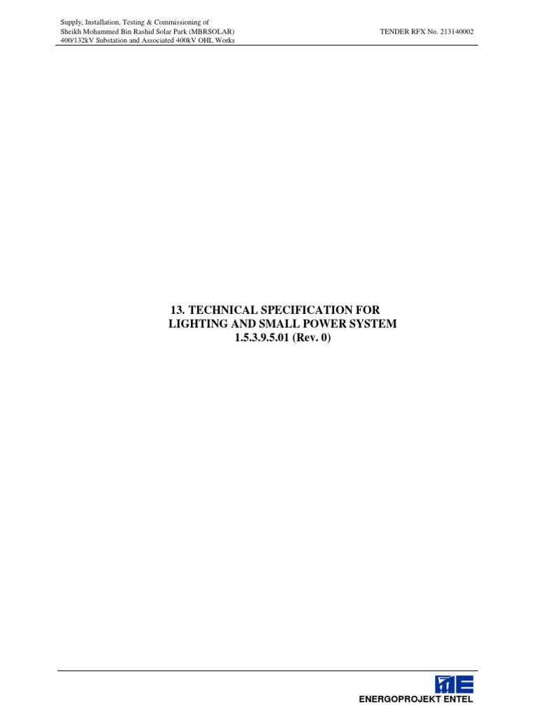 LSP Spec | PDF | Electrical Wiring | Cable