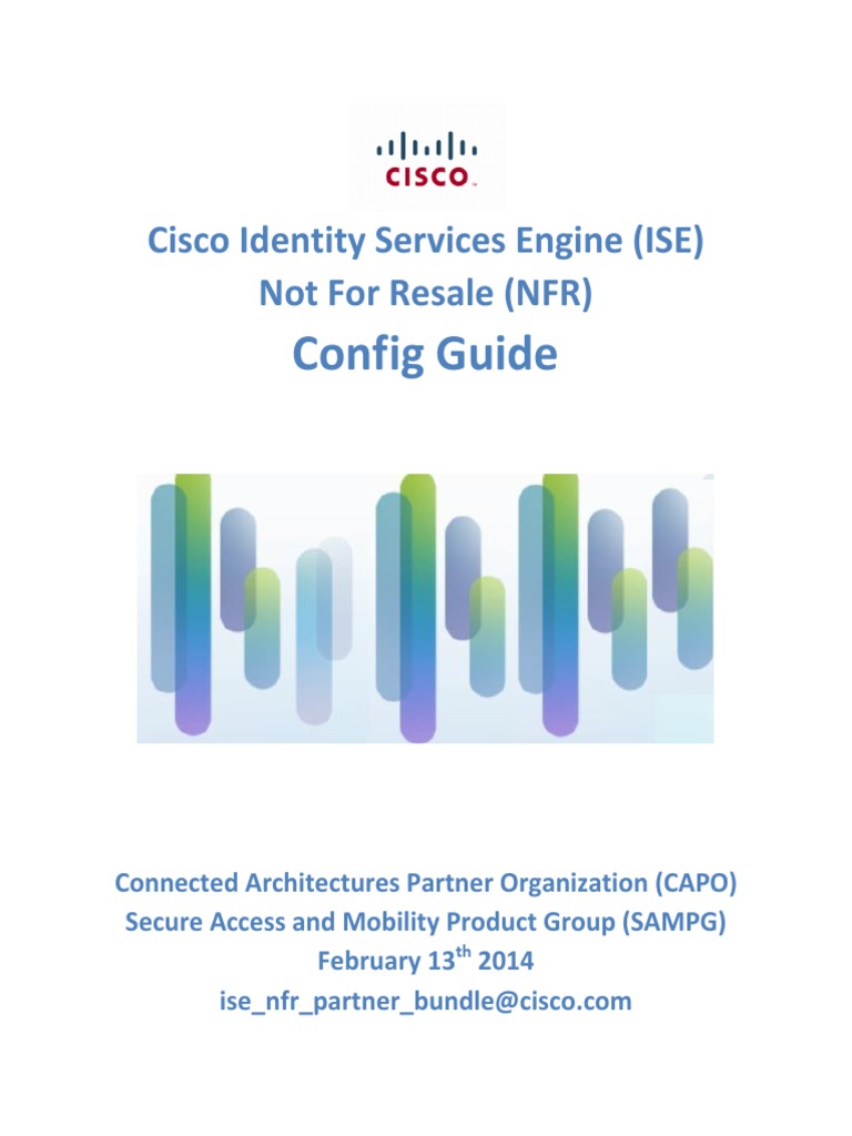 ISE NFR Config Guide 140213 | PDF | Radius | Computer Network
