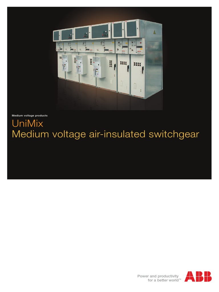 ABB Medium Voltage Cubicle | PDF | Transformer | Fuse (Electrical)