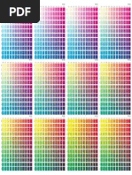 CMYK Color Test Page | PDF