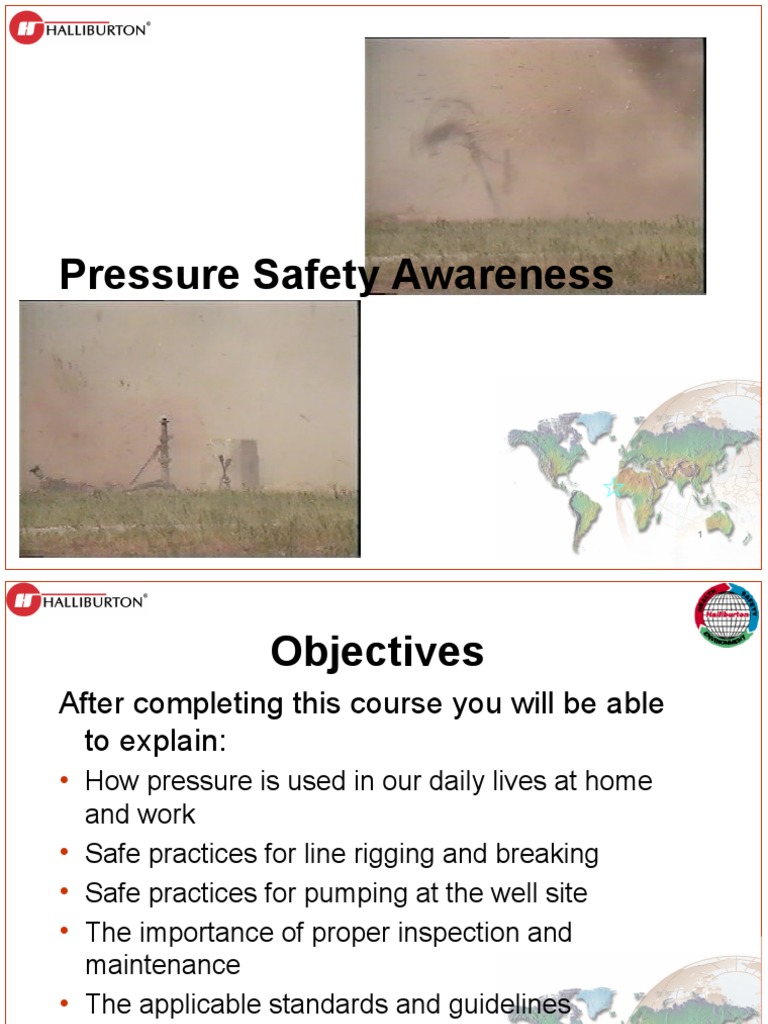 Pressure Safety Training Guide | PDF | Pressure | Valve