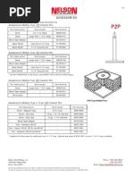 Nelson NBL Stud Specifications Guide | PDF | Welding | Construction