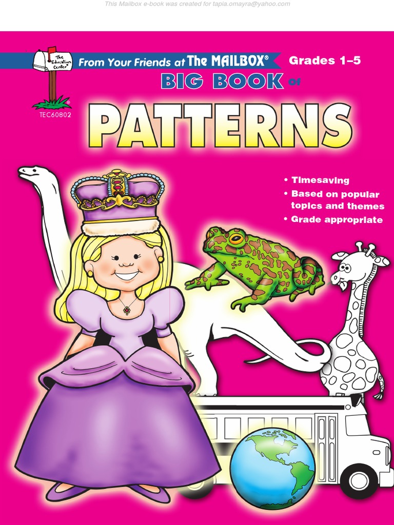 Big Book of Patterns Grs. 1-5 (1) - NoRestriction PDF | PDF | Nature