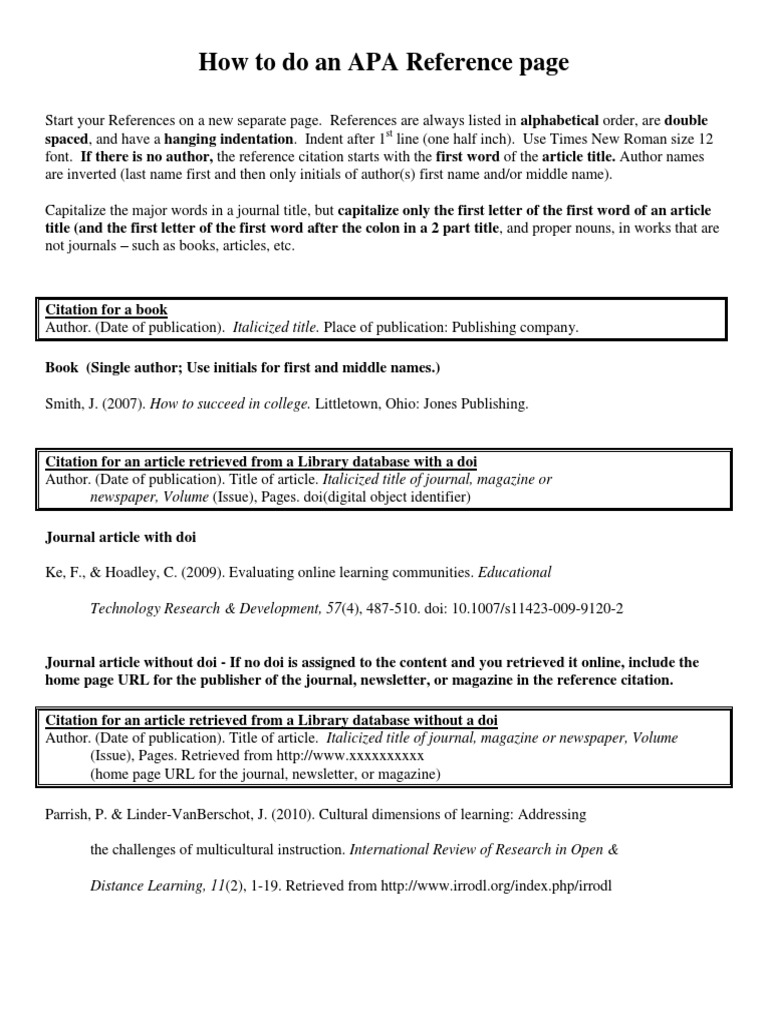 Apa Citing | PDF | Digital Object Identifier | Citation