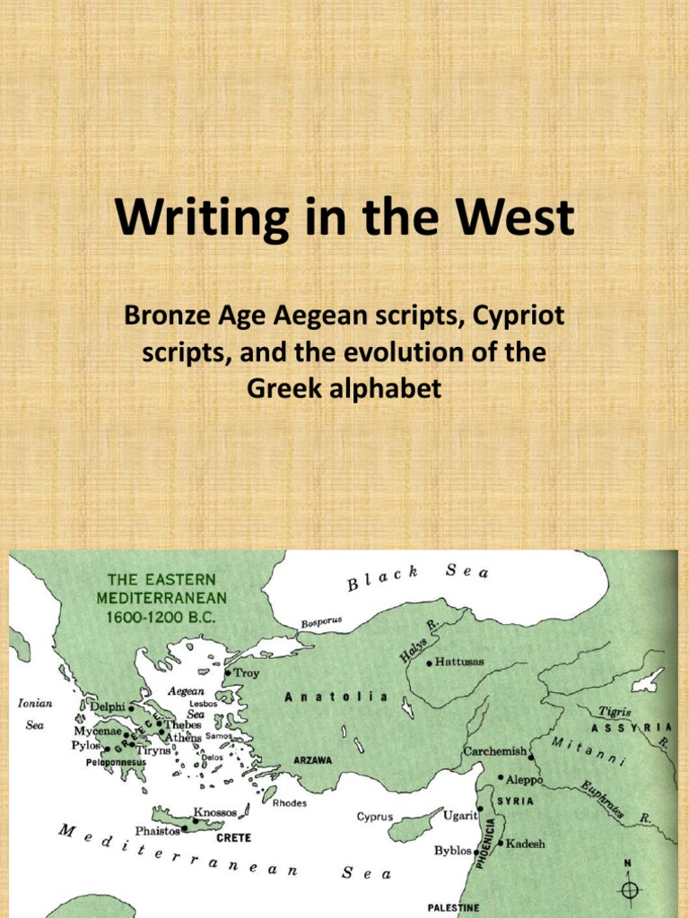 Aegean Scripts | PDF | Western Calligraphy | Palaeography