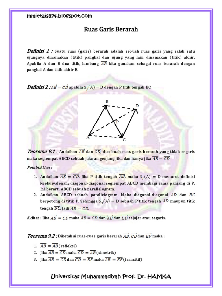 Ruas Garis Berarah | PDF | Seni | Sains & Matematika