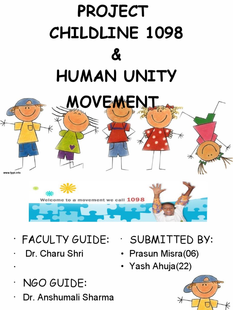 Childline 1098 service | Non Governmental Organization | Human Rights