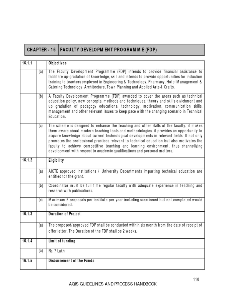 AQIS FDP PROCESS HANDBOOK PDF | PDF | Vocational Education ...