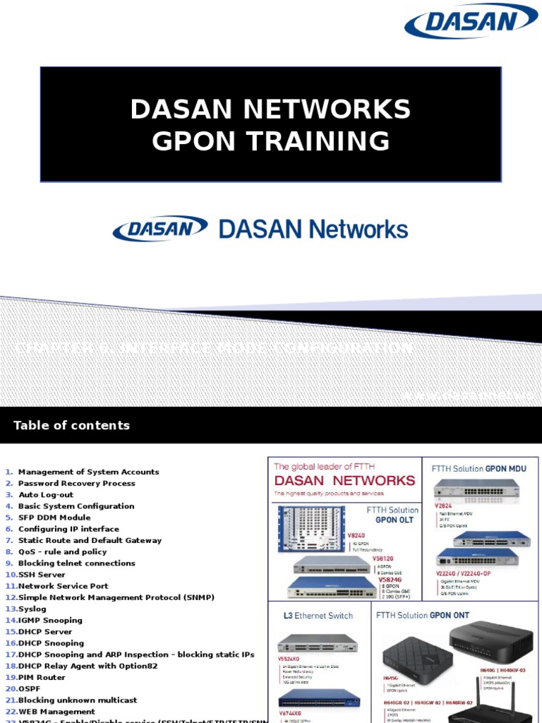 6 - Interface Mode Configuration PON | PDF | Ip Address | Port ...