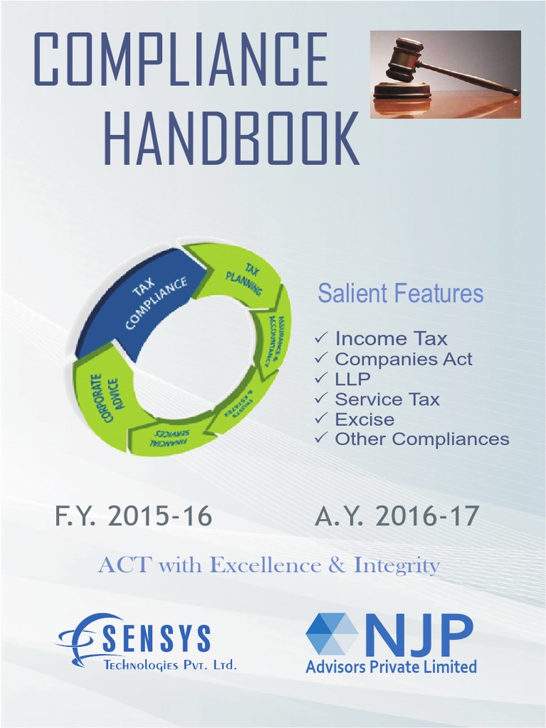 Compliance Handbook 2015-16/2016-17 | PDF | Business