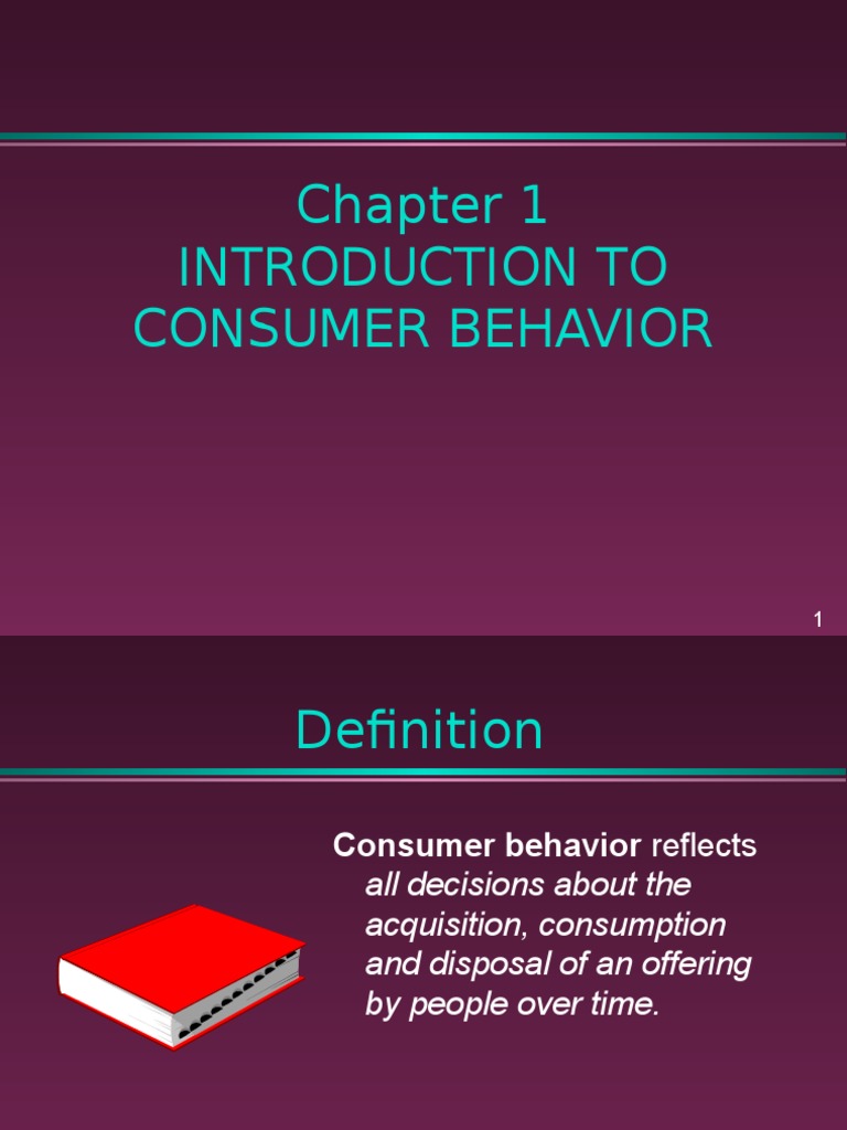 Chapter 1 MARKETING | PDF