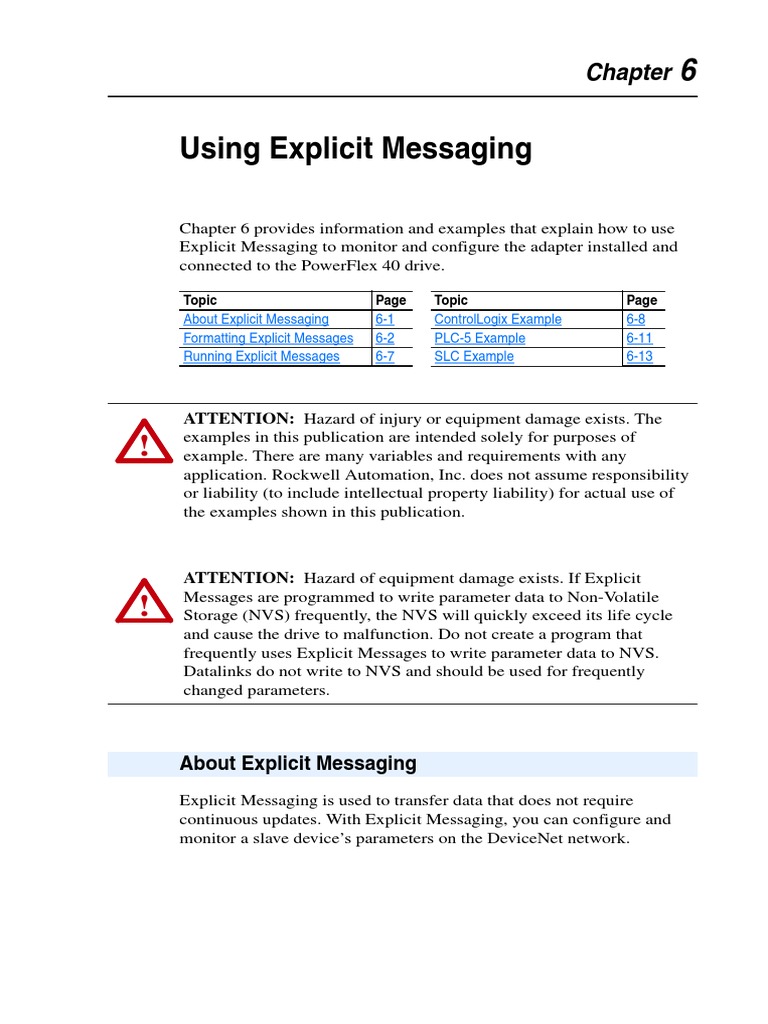 Using Explicit Messaging | PDF | C (Programming Language) | Data Type