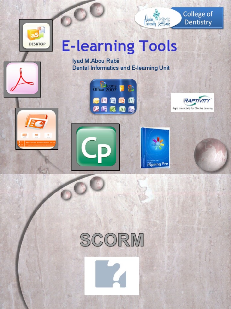 E-Learning Tools | PDF | Educational Technology | Microsoft Power Point