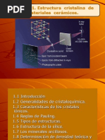 Materiales Ceramicos Tipos de Enlaces | PDF | Enlace químico | Enlace ...