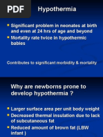 Neutral Thermal Environment (NTE) Temperature Guidelines: 0-6hrs 72 ...