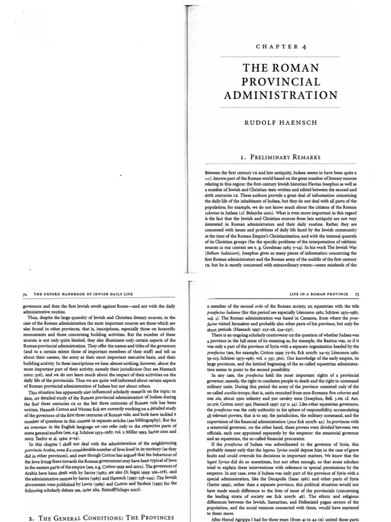 Jewish Daily Life in Roman Palestine, 2010, 4, OCR | PDF | Ancient Rome ...