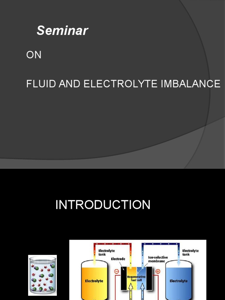 Fluid N Electrolyte Balance | PDF | Magnesium | Diseases And Disorders