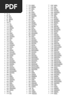 Numeros Romanos de 5 en 5 Al 2000 | PDF