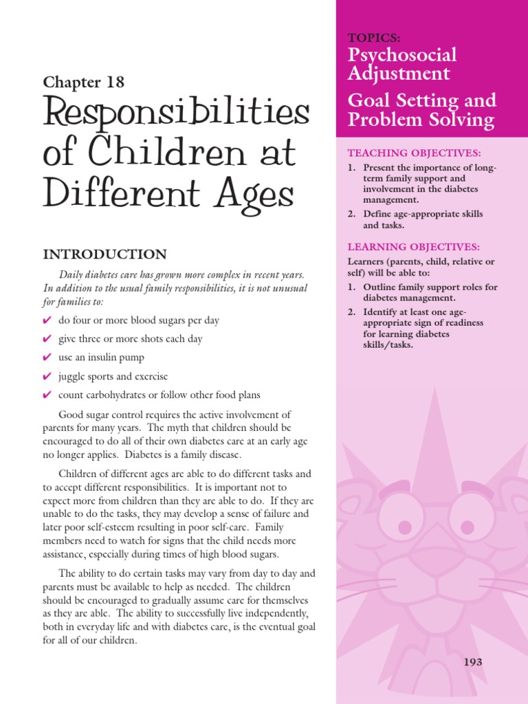 Pink Panther - Diabetes Management - Chapter 18 | PDF | Diabetes ...