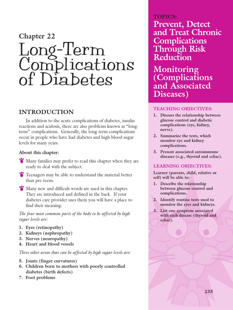 Pink Panther - Diabetes Management - Chapter 22 | PDF | Diabetes ...