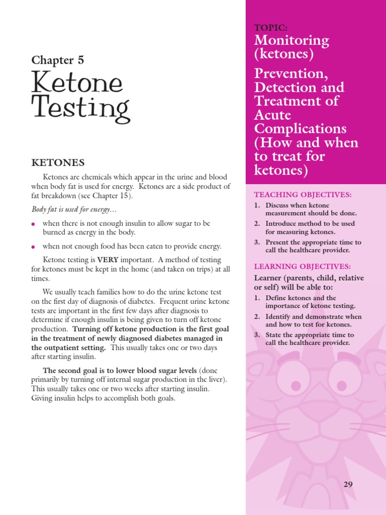 Pink Panther - Diabetes Management - Chapter 5 | PDF | Blood Sugar ...