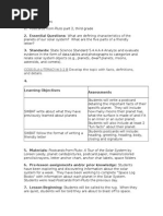 Time Zones Lesson Plan | PDF | Educational Assessment | Rubric (Academic)