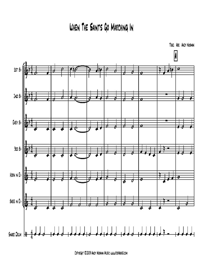 Oh When The Saints | PDF