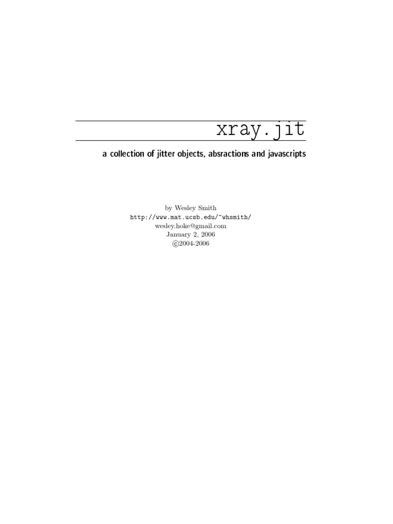 Xray Manual | PDF | Matrix (Mathematics) | Eigenvalues And Eigenvectors